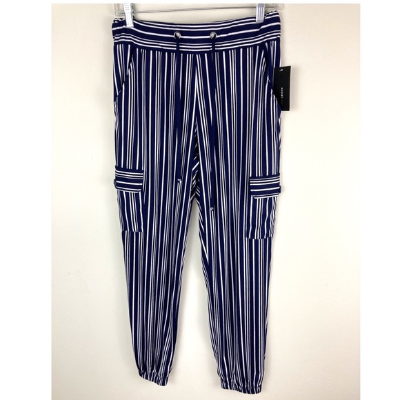 Robert Louis | Pants & Jumpsuits | Robert Louis Striped Cargo Jogger ...